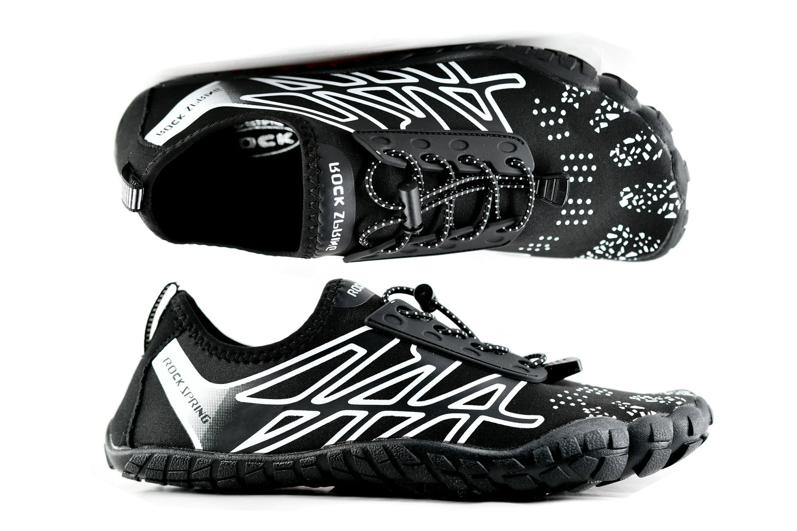 ALEX BLACK/WHITE M | Gumičkové boty, sportovní obuv ROCK SPRING CZ