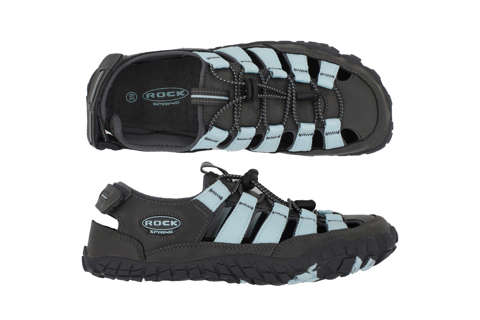 ALTERA DK.GREY SEA GREEN | Gumičkové boty, sportovní obuv ROCK SPRING CZ